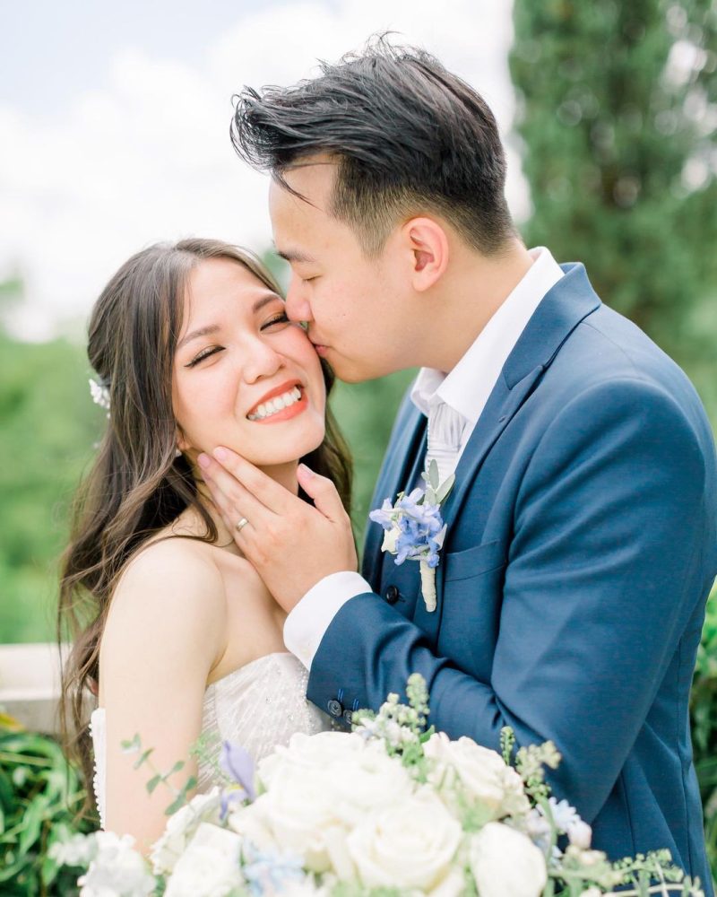 Quynh Pham (USA) and the princess wedding dress designed specifically ...